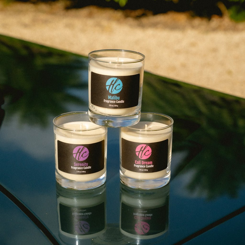 Candle Bundle – 3 Pack Non-Toxic | Halcyon Coast